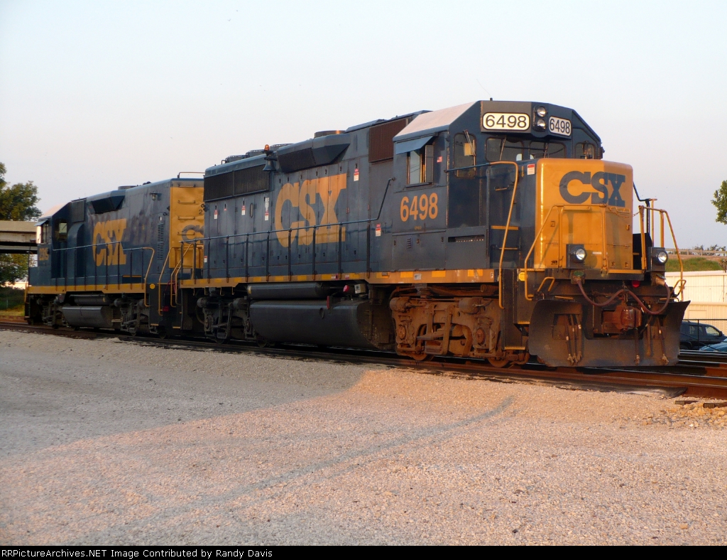 CSX 6498 & 2319